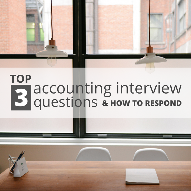 Top 3 Accounting Interview Questions & How to Respond | UWorld Roger ...