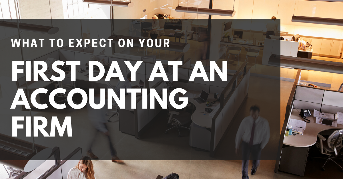 What to Expect Your First Day at an Accounting Firm - UWorld Accounting